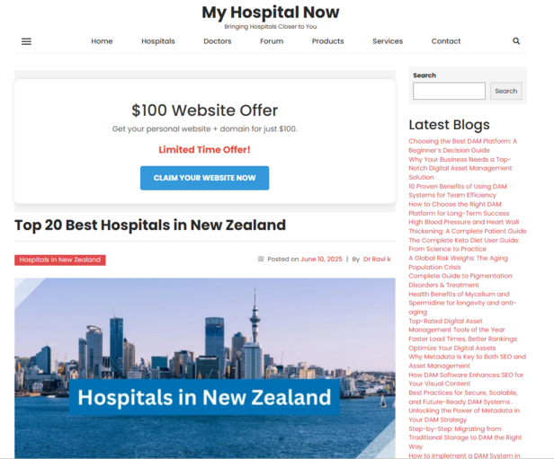Top 20 Best Hospitals in New Zealand - Best Cardiac Hospitals