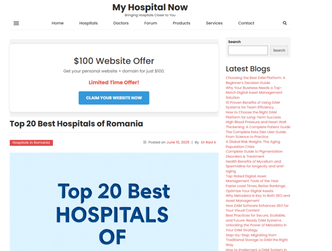 Top 20 Best Hospitals in Romania - Best Cardiac Hospitals
