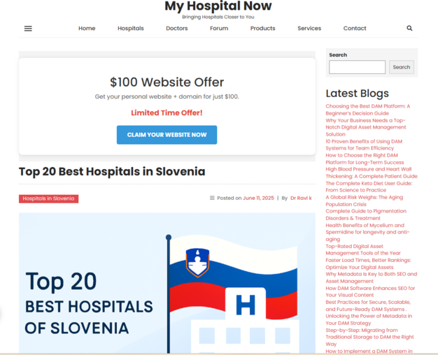Top 20 Best Hospitals in Slovenia - Best Cardiac Hospitals